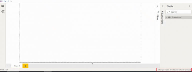 Convert import mode to direct query in Power BI